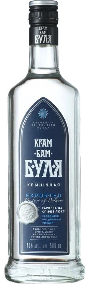 Водка "КрамБамБулЯ" Родниковая, 0.5 л