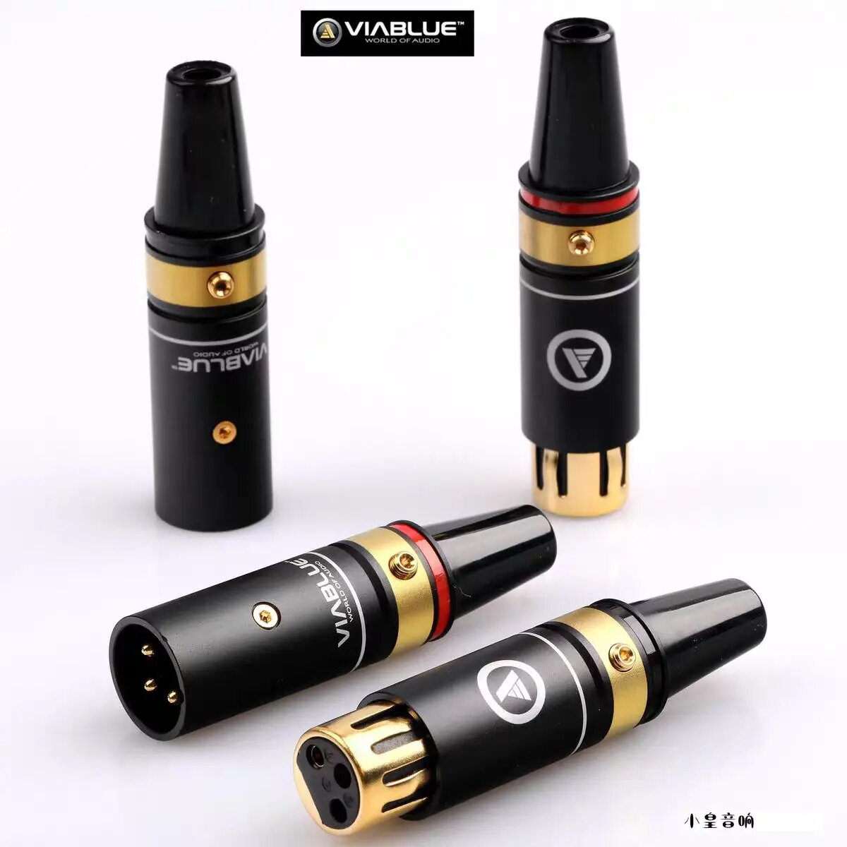 VIABLUE T6S 3-контактный XLR штекер и гнездо