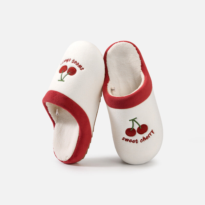 Милые мультяшные тапочки Birkenstocks, новые зимние домашние нескользящие пушистые тапочки плюс теплые бархатные тапочки из высококачественного хлопка для женщинРазмер обуви. EU:35-36