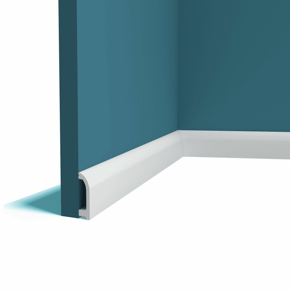 Плинтус Perfect Plus P150 Д200xШ6.5смxТ1.8см / Перфект Плюс.