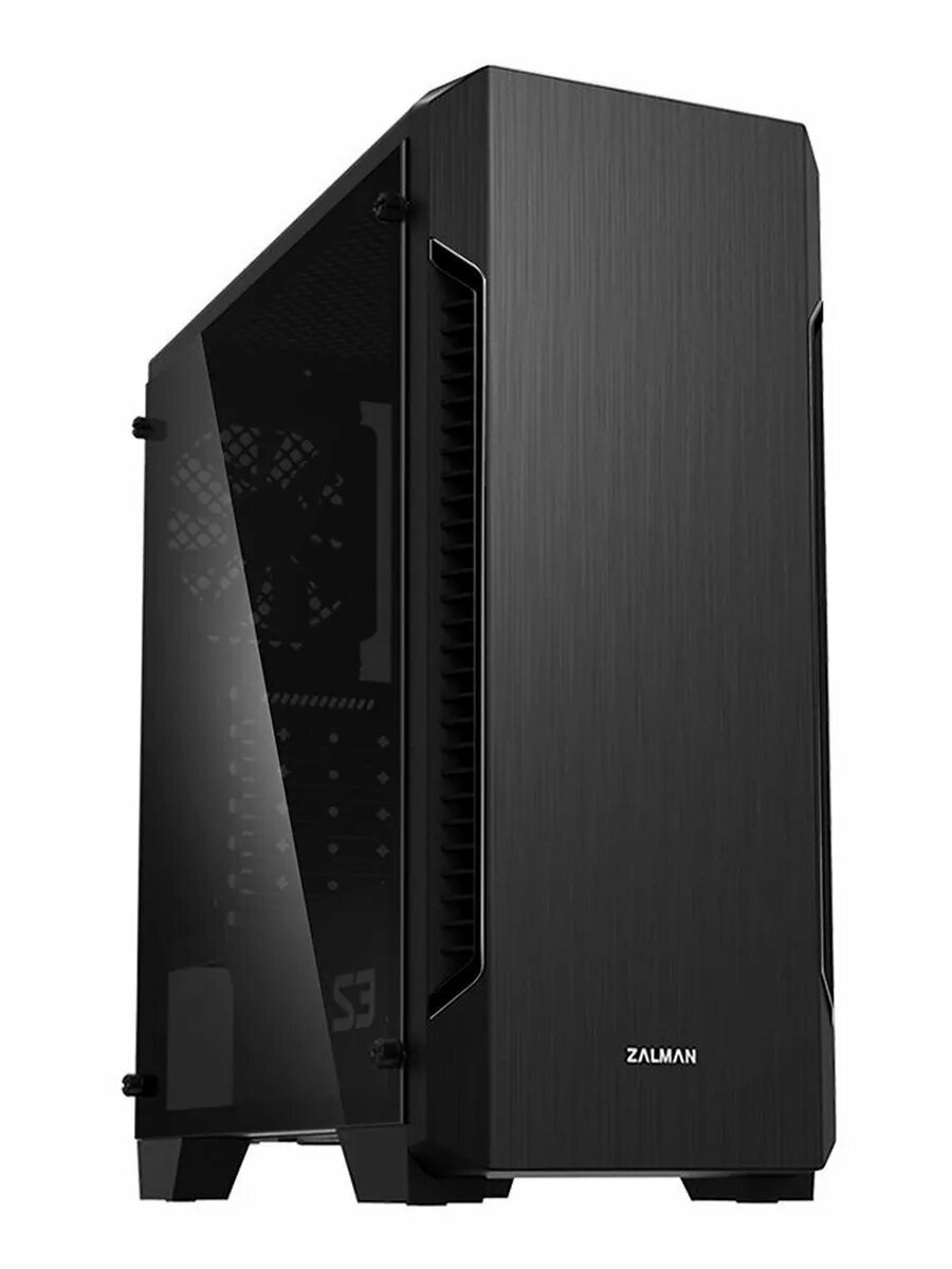 Корпус S3 T G черный без БП ATX 5x120mm 2xUSB2.0 1xUSB3.0