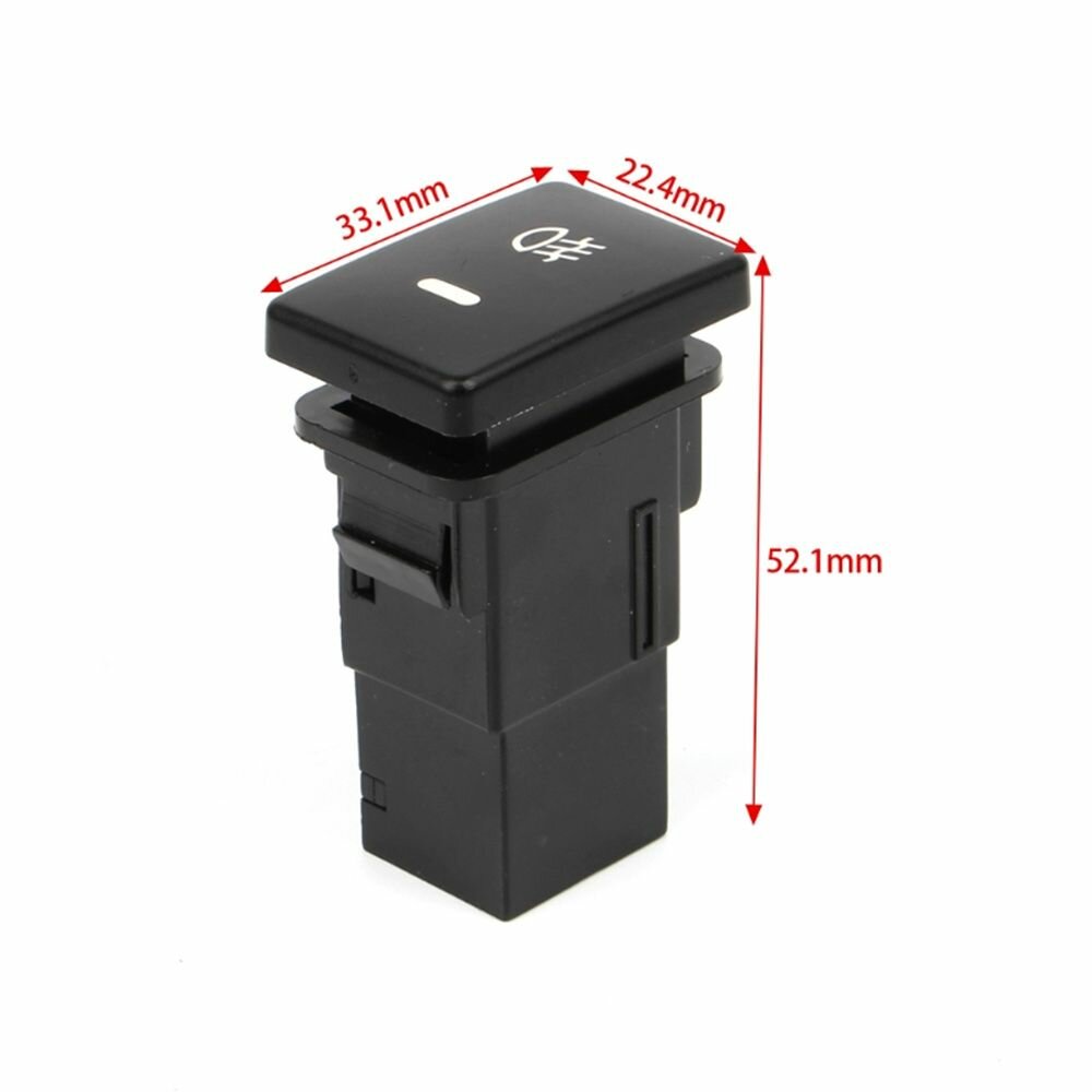 Кнопочный Переключатель Противотуманных Фар С Янтарными Светодиодными Фоновыми Индикаторными Лампами Для Toyota