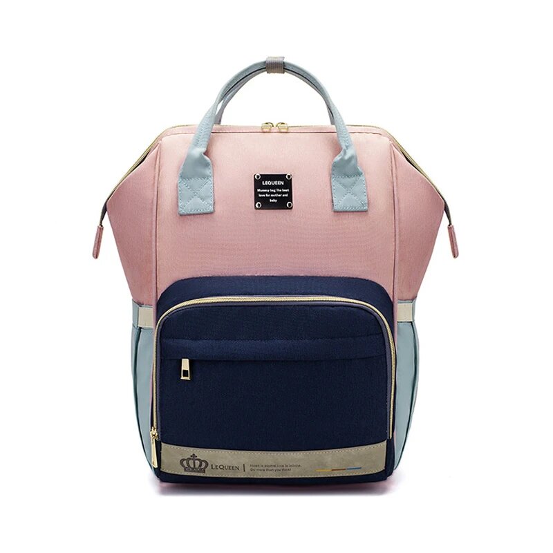 Lequeen Детские подгузники, рюкзаки, беременные женщины, мамочки, подгузники, уход за детьми, водонепроницаемые детские коляски, Розовый
