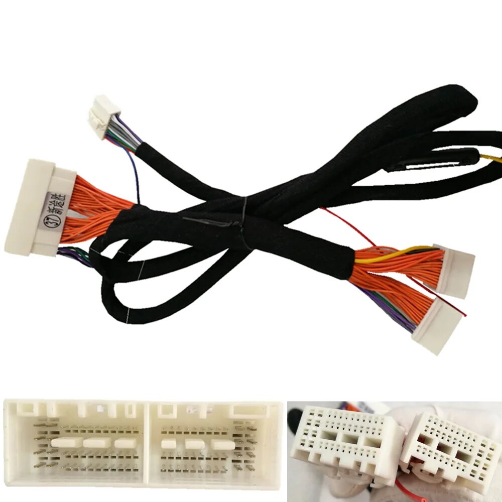 Автомобильный жгут проводов усилителя DSP, ISO кабель для новых автомобилей Kia, HYUNDAI
