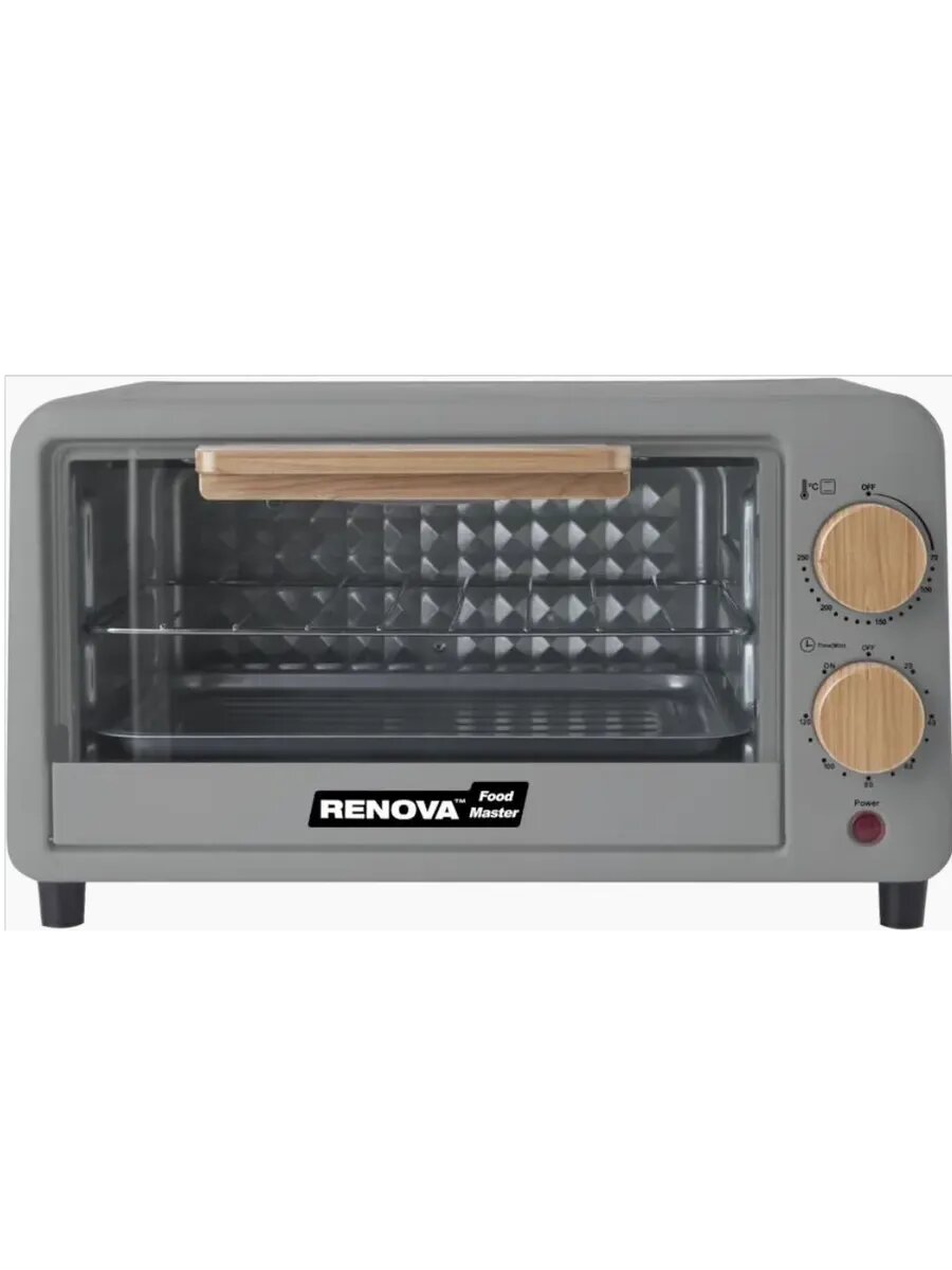 Мини-печь электрическая MO-10TS1 10 л 600 Вт Серый