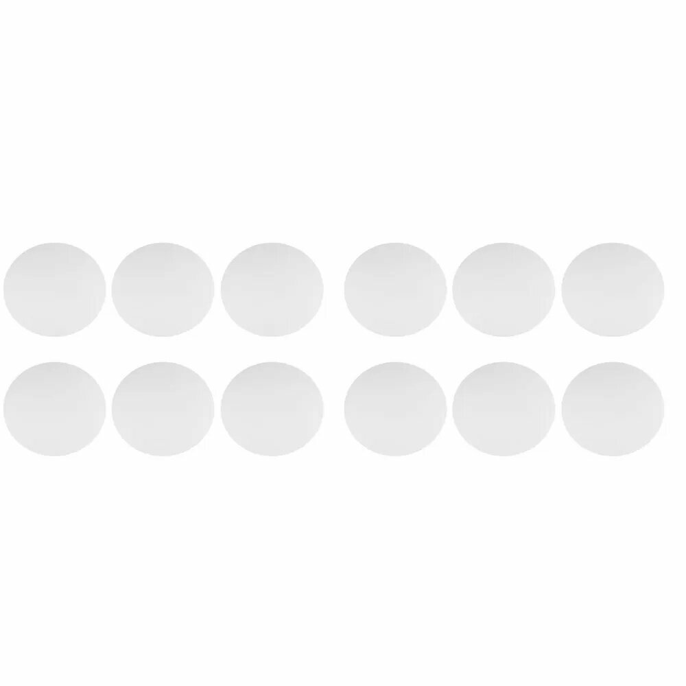 Круглый холст 25 см белого цвета для рисования, набор из 12 штук
