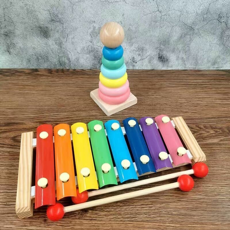 Развивающая игрушка Le Meng is Cool "Octave Qin", дерево, для детей от 1 года