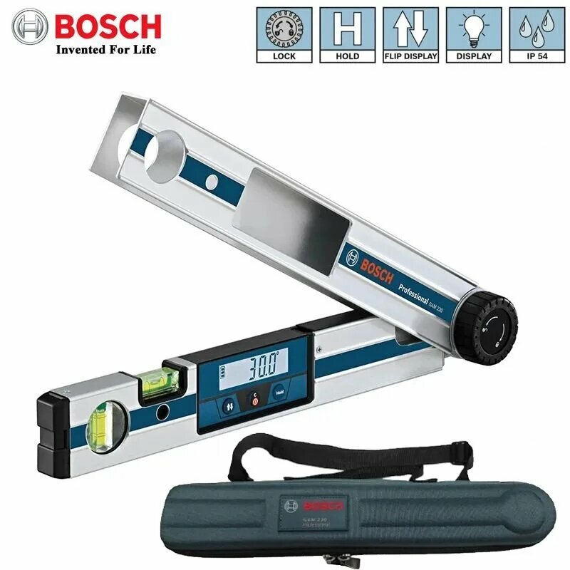Bosch Линейка/угольник строительный 447мм, Алюминий