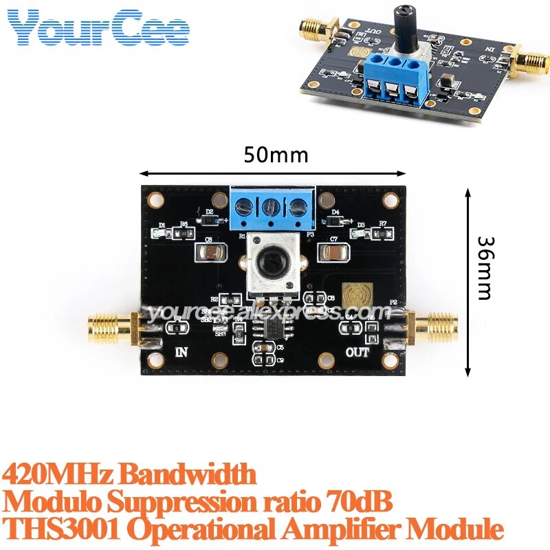 Модуль усилителя Your Cee THS4001, THS3001 Module