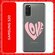 Чехол на Samsung Galaxy S20 / Самсунг Гэлакси S20 с принтом "Love heart 3 - 14 ф...