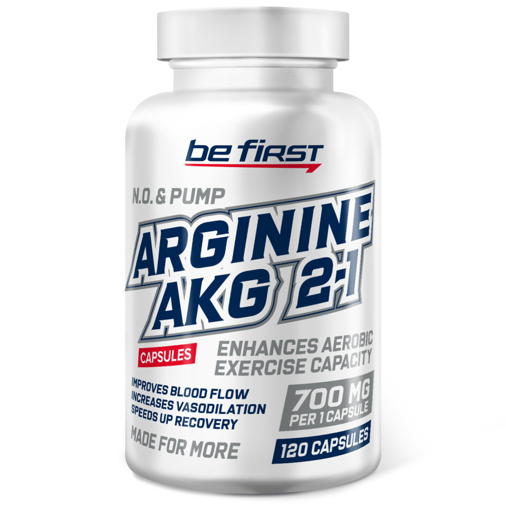Аминокислотный комплекс Be-First ARGININE AKG, капсулы, 120 шт