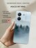Силиконовый чехол на Poco M7 Pro / Поко М7 Про с принтом "Лес в тумане"