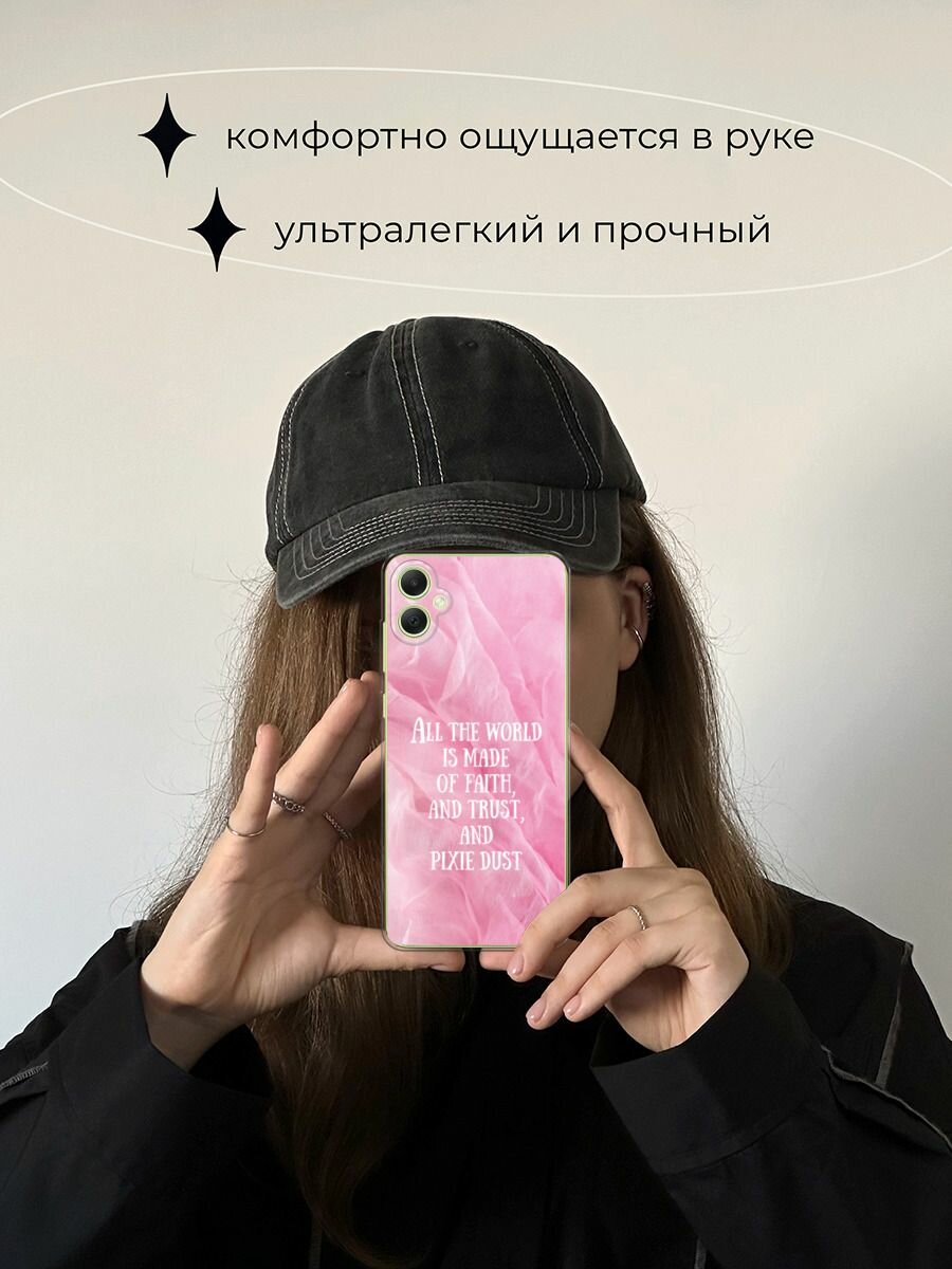 Чехол на Samsung Galaxy A05 / Самсунг Галакси A05 с принтом "Pixie dust - 8 марта" — фото 1