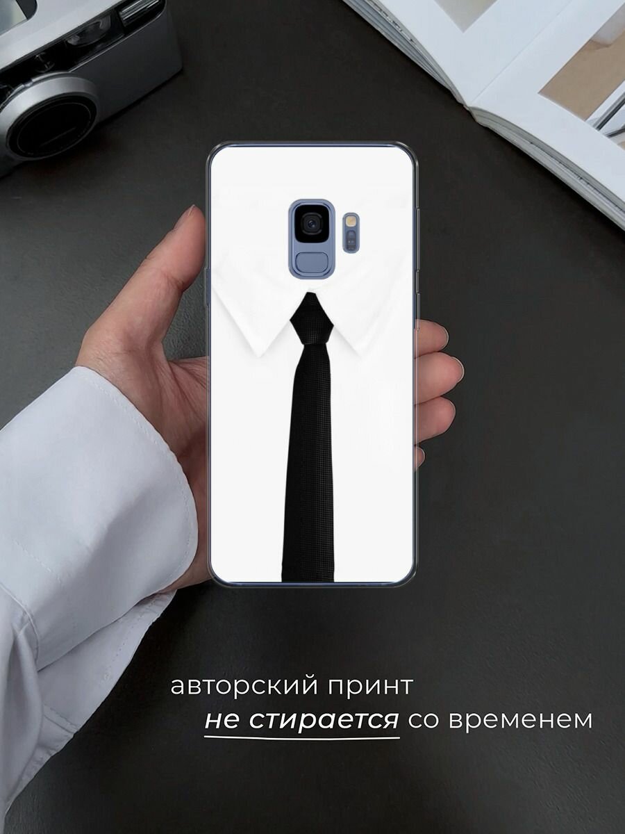 Чехол на Samsung Galaxy S9 / Самсунг Галакси С9 с принтом "Галстук" — фото 1