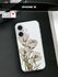 Чехол на Apple iPhone 16 / Айфон 16 с принтом "Серые бутоны"