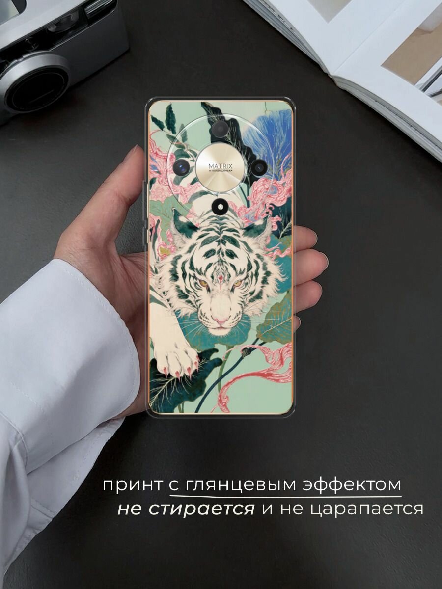 Чехол на Honor X9b / Хонор X9B с принтом "Охотник" — фото 1