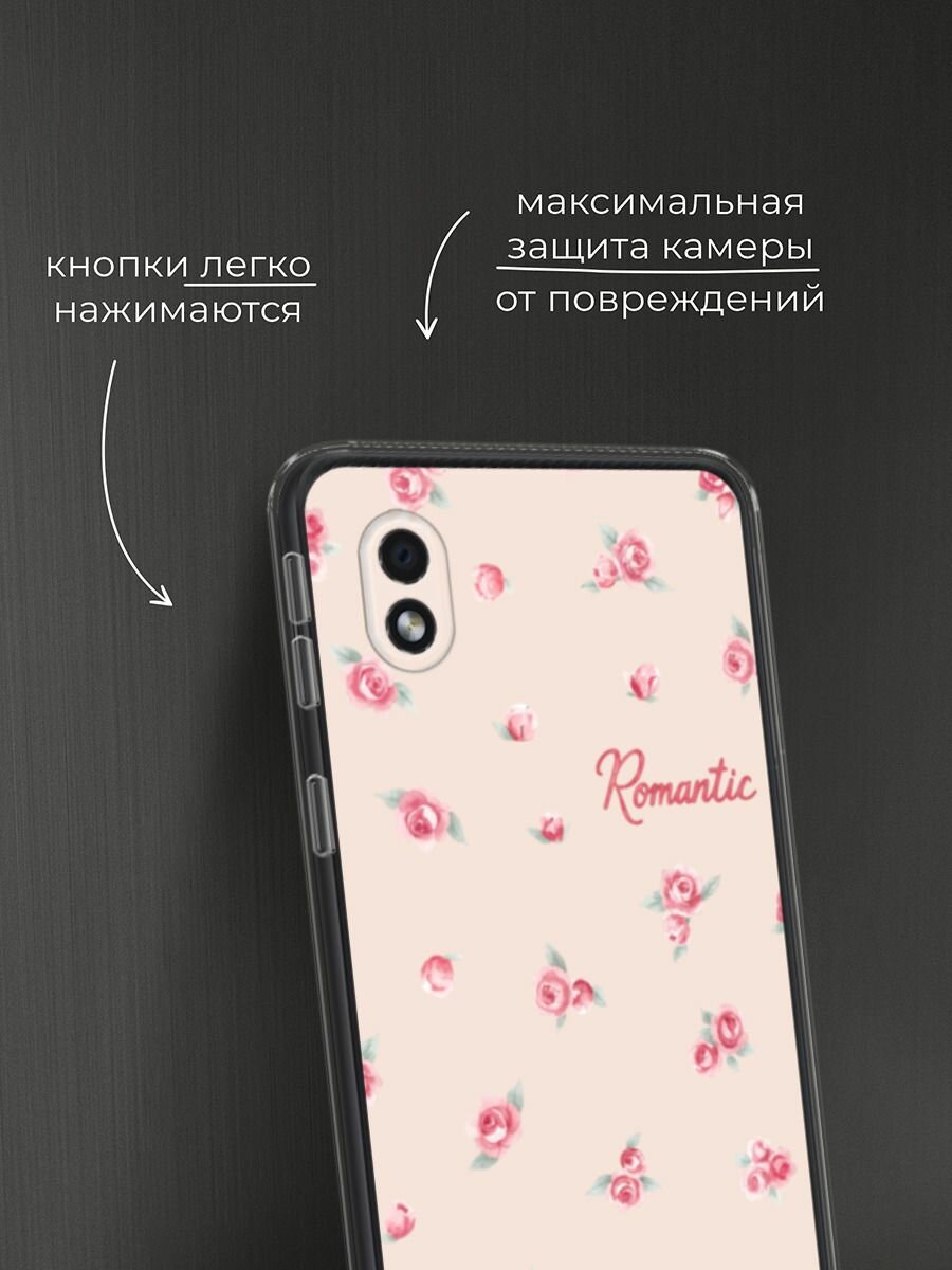 Чехол на Samsung Galaxy A01 Core / Самсунг Галакси А01 Core с принтом "Romantic" — фото 1
