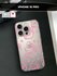Чехол на Apple iPhone 16 Pro / Айфон 16 Про с принтом "Розовый Гринч 3"