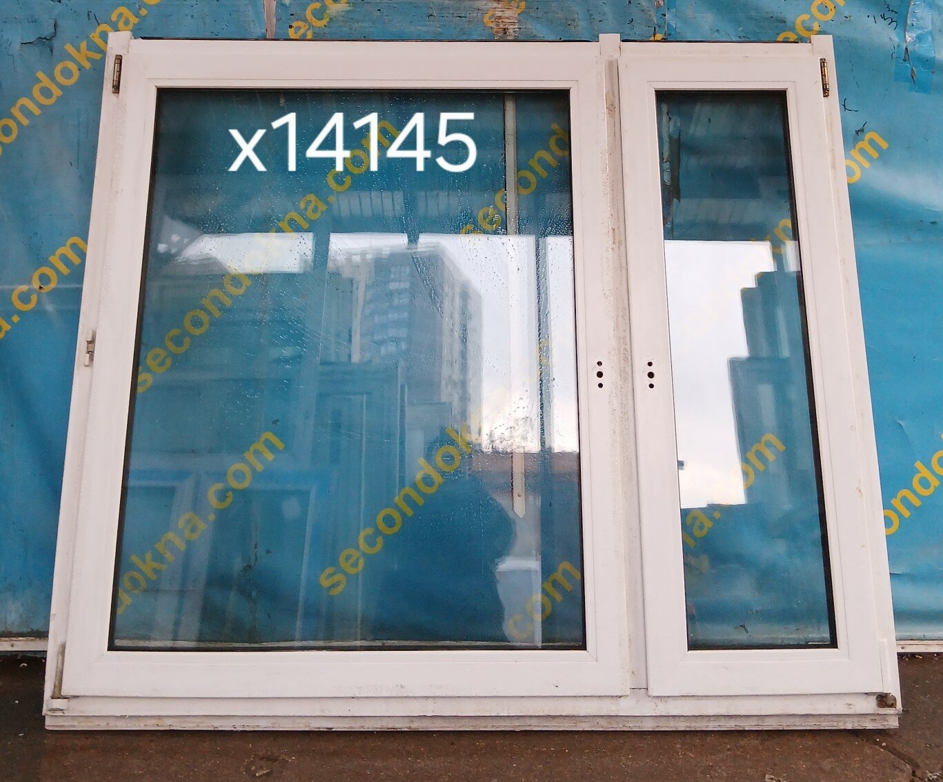 Пластиковое окно Б/У 1370(в)х1620(ш)