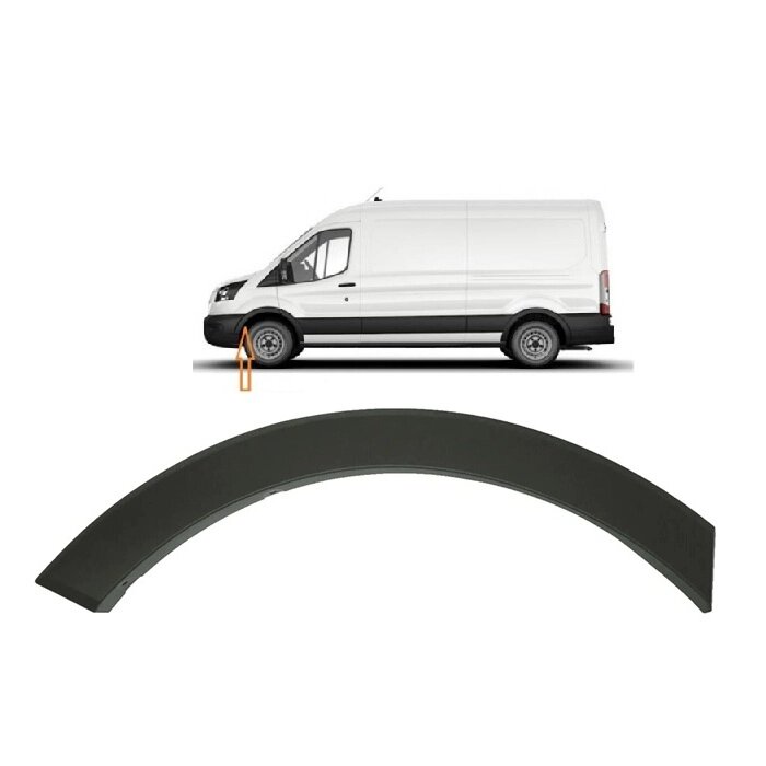 Дефлектор переднего крыла Ford Transit 19-21- спереди-слева FORD 2366726