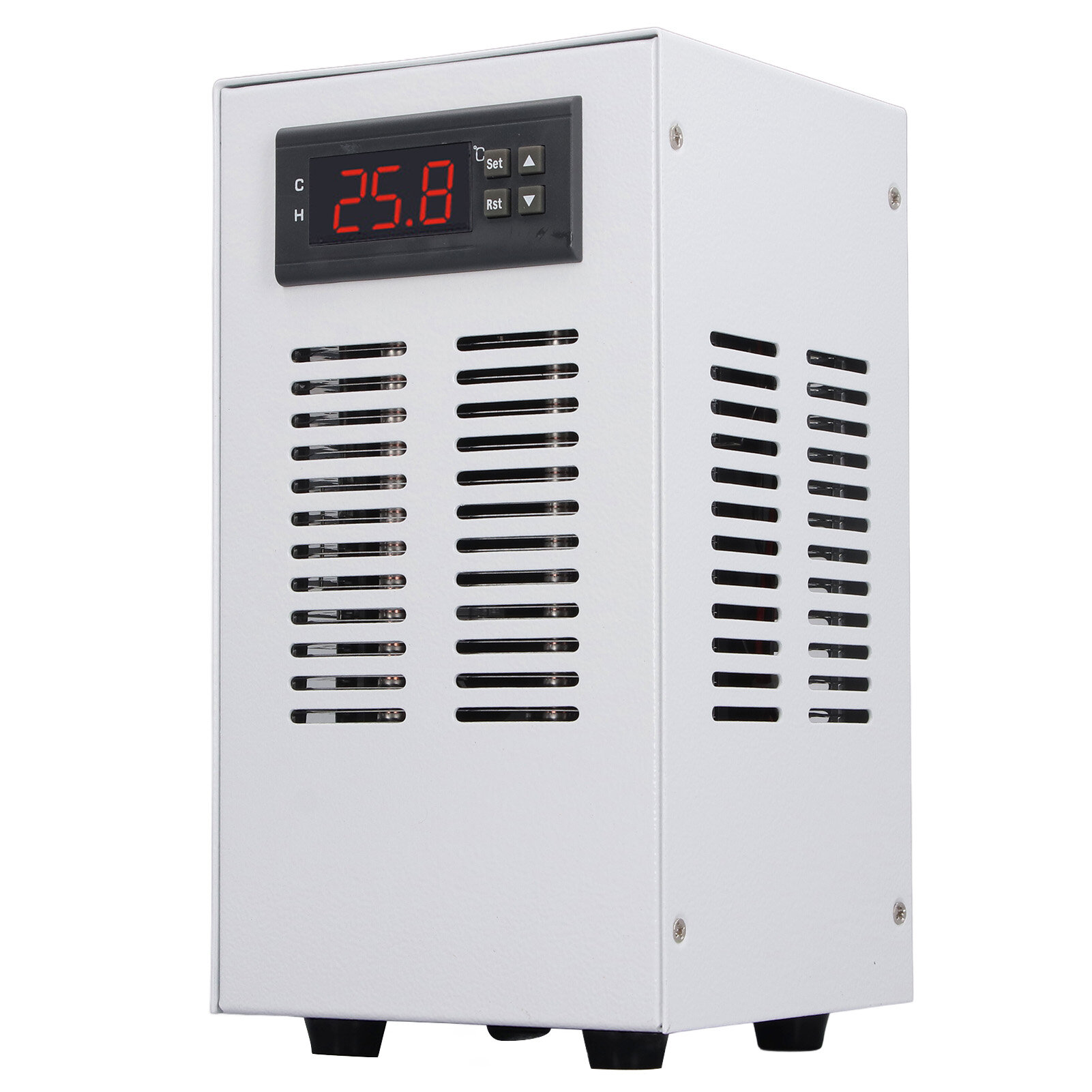 120W охладитель воды для аквариума 35Л, низкий уровень шума 30-35дБ, электронный контроль температуры, насос 3L/мин