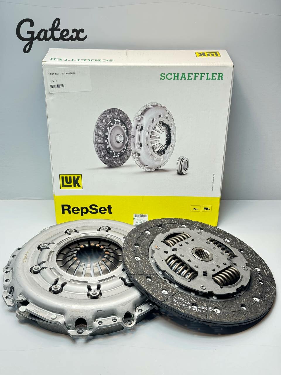 Комплект сцепления Great Wall Poer/ KingKong дизель/бензин *LUK* 1601000XP6JXA 6273069090 GW4D20M/GW4C20M Поер Кингконг