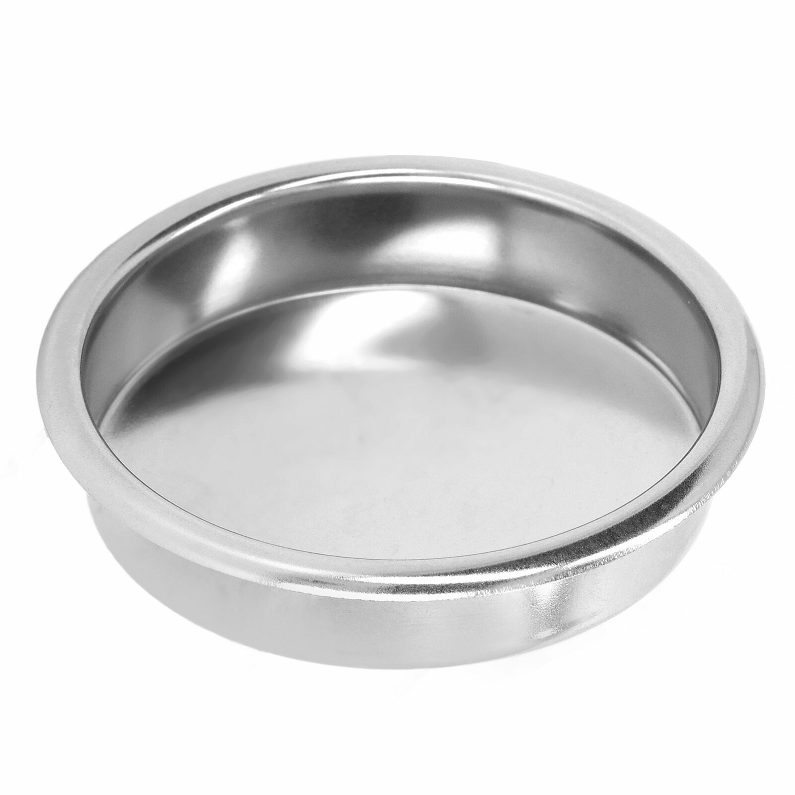 Слепой фильтр из нержавеющей стали, износостойкий, устойчивый к ржавчине, 2,3-дюймовый, для кофемашины, промывочный вкладыш для дома