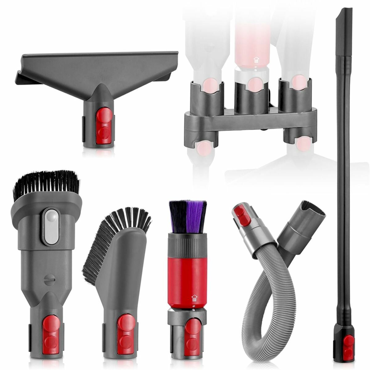 Органайзер-Держатель Для Щеток, Совместимый С Пылесосом Для Dyson