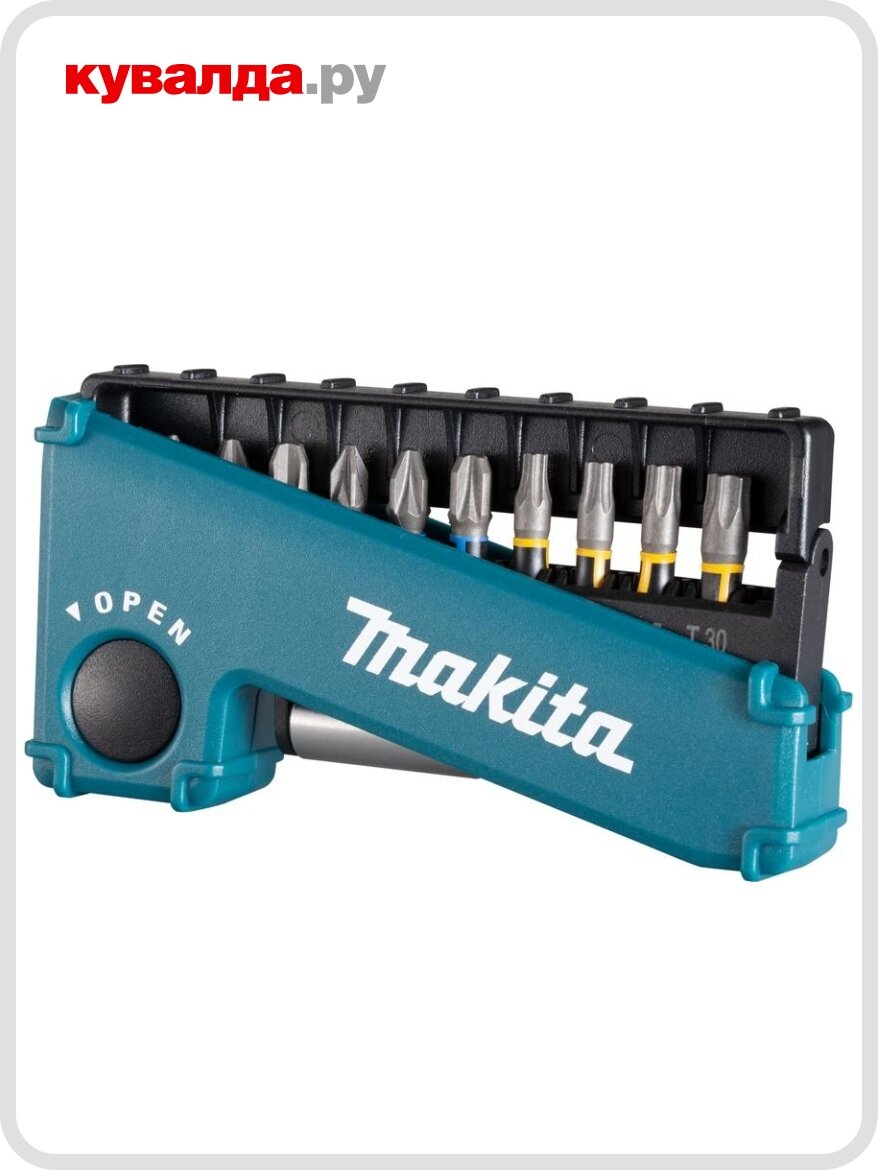 Набор бит и насадок MAKITA E-03567 IMPACT PREMIER 11 предметов 25 мм, c-form