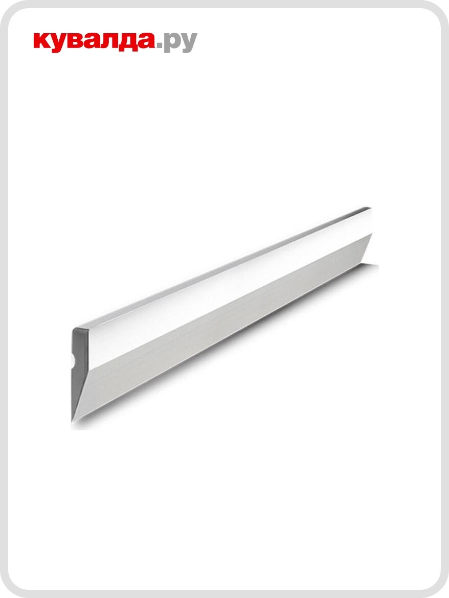 Правило Biber 35630 трапеция, 1 ребро жесткости алюминиевое, 3м