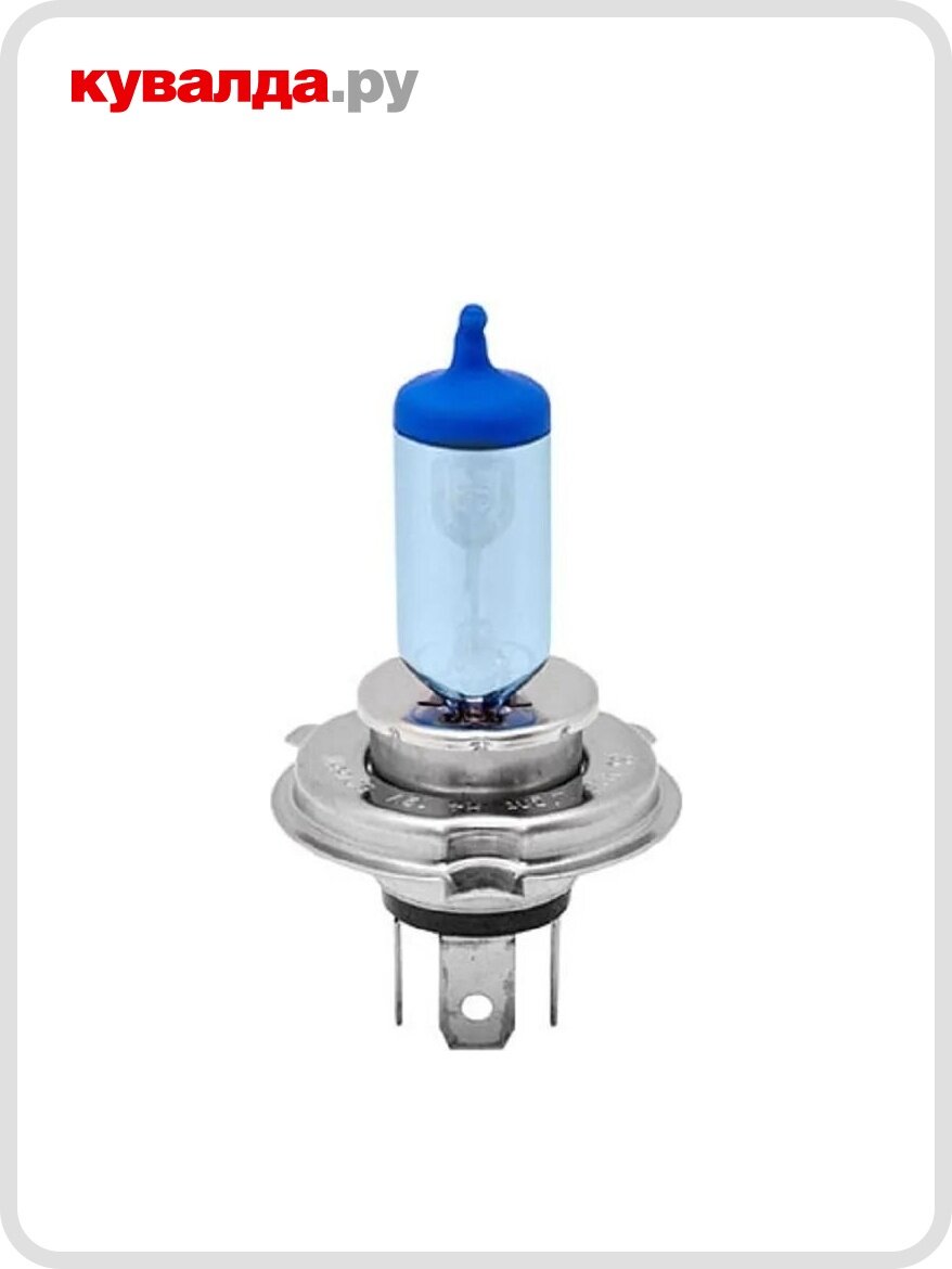 Лампа галогеновая MTF LIGHT серия PALLADIUM H4, 12V, 60/55W, компл.