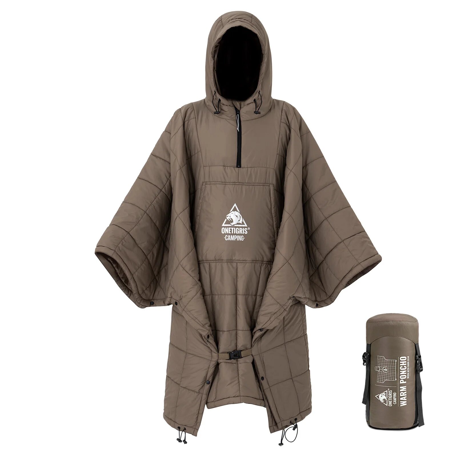 OneTigris тактическое пончо Coyote Brown