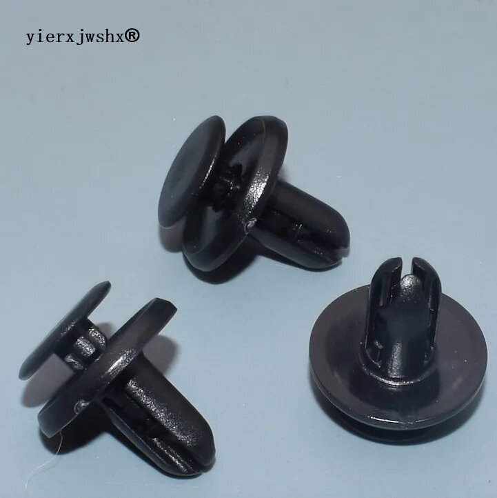 Yierxjwshx 8 мм Передний Задний бампер передняя фара в сборе с пластиковыми заклепками для Mitsubishi MR288150 для Subaru 909130013 1000pcs