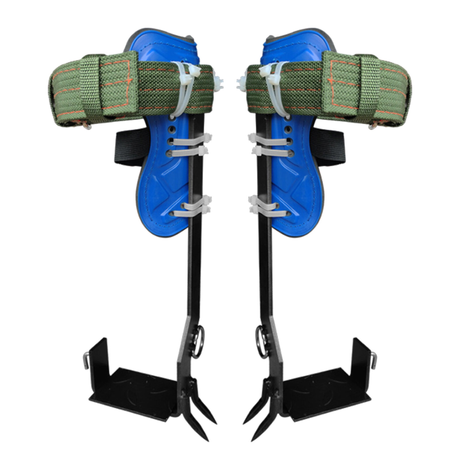 Набор для лазания по деревьям с 2 шестернями, регулируемый ремень безопасности, веревка, ножки для лазания по деревьям и столбам из нержавеющей стали, инструмент для сбора фруктов, размер 360*105мм, вес упаковки 2000г, размер упаковки 430*210*135мм, 1