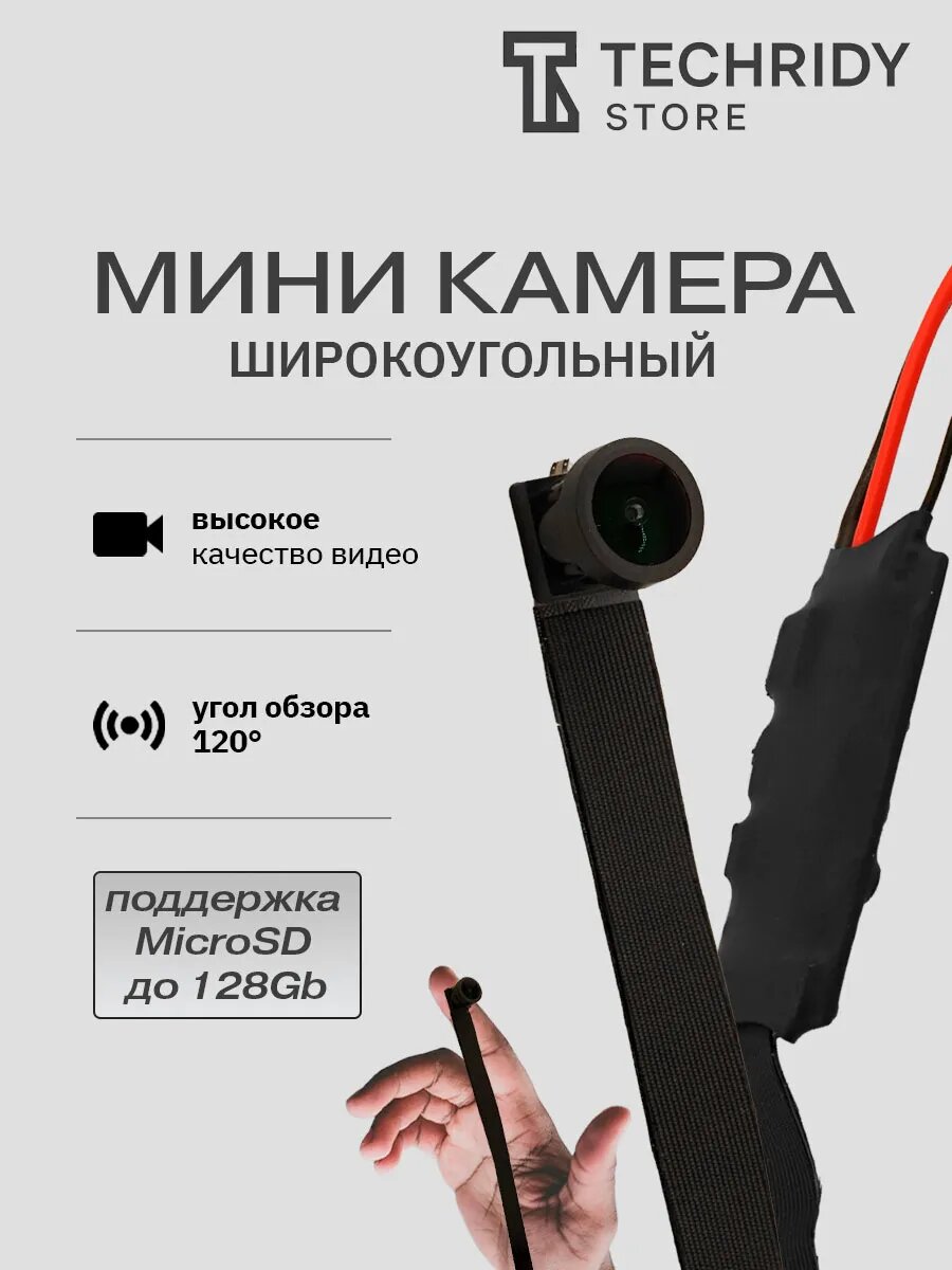 Мини камера видеонаблюдения WI-FI с широким объективом (SHMSHV3)