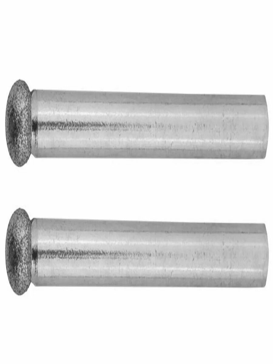 2 шт, 4.0 x 3.2 x 38 мм, набор алмазных мини-шарошек