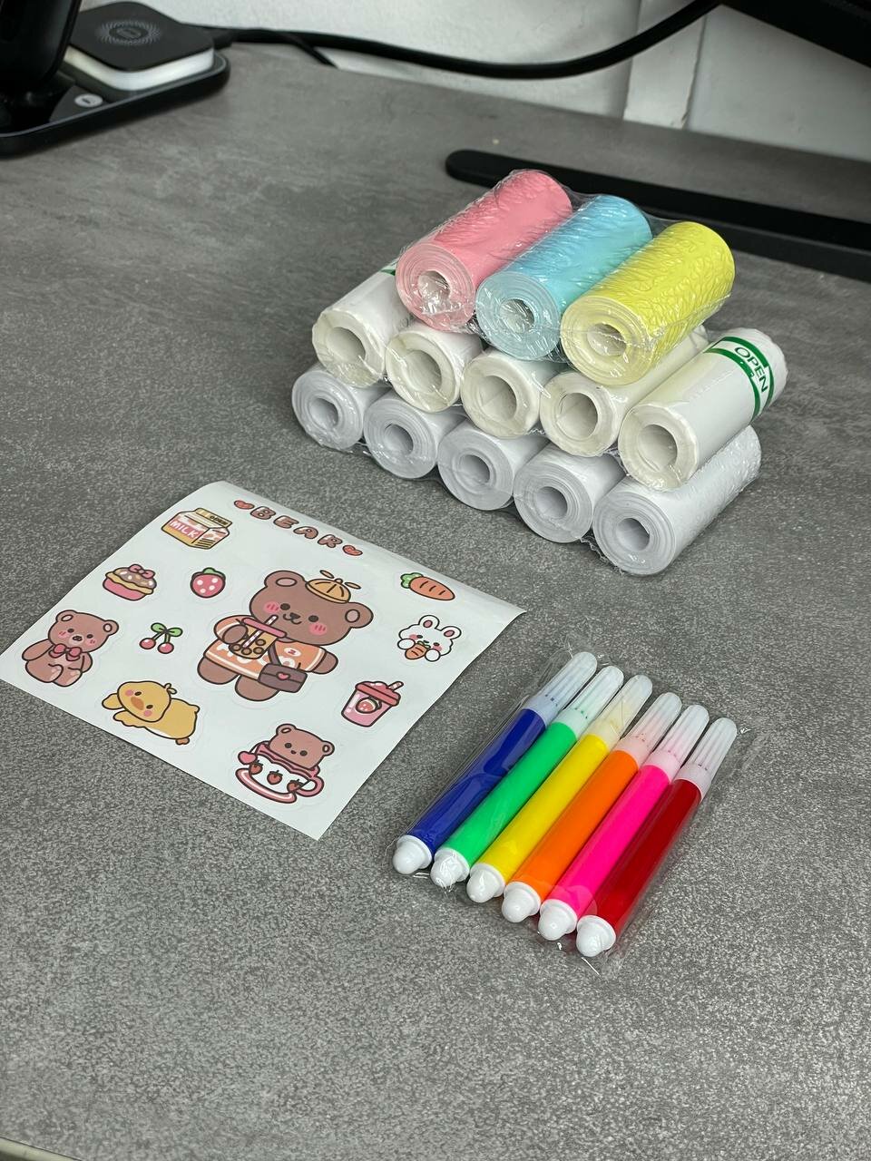 Набор термобумаги для мини принтера 13 рулонов