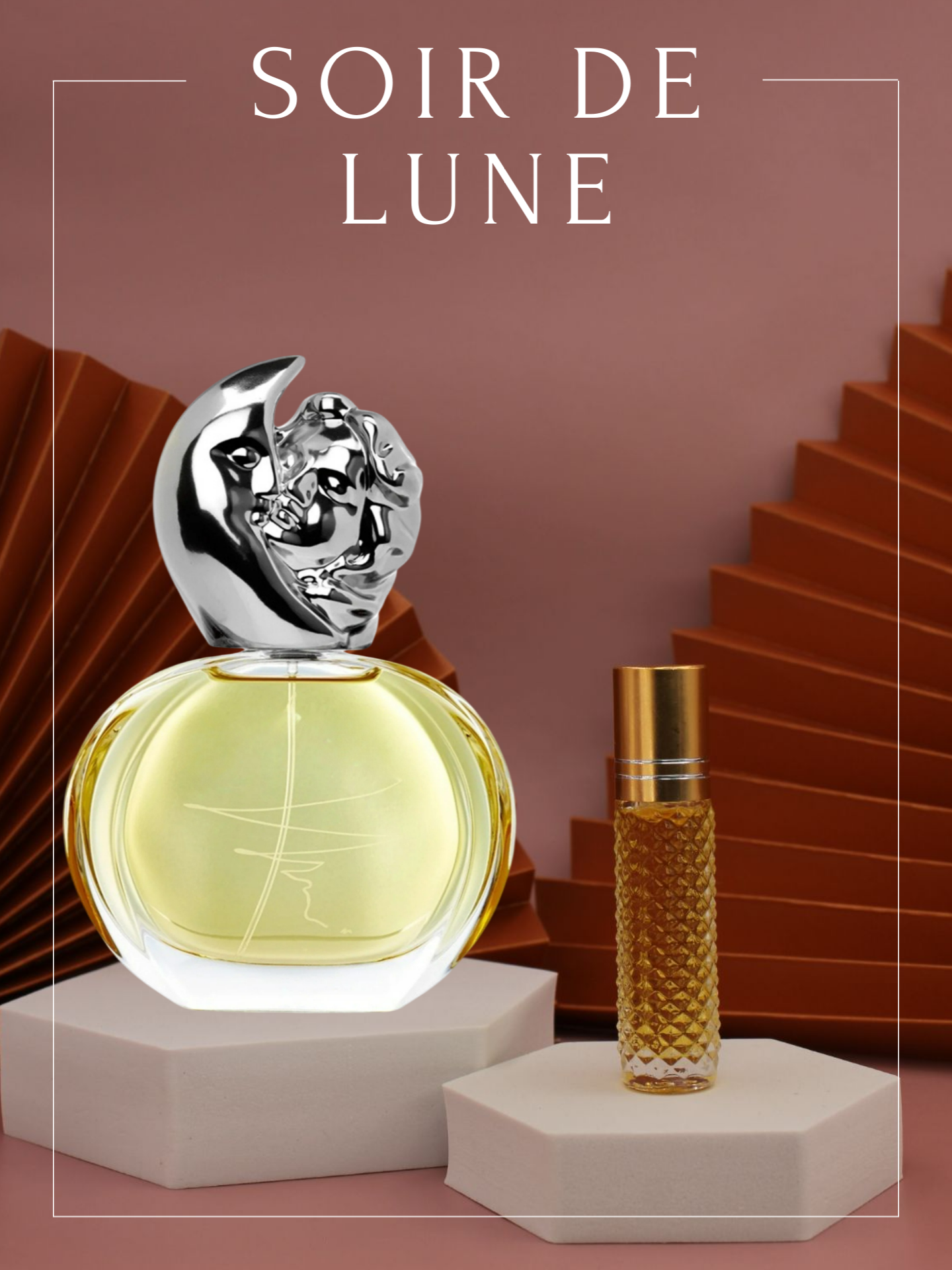 Духи масляные Soir De Lune; Timeless Perfume; Суар Де Лун роликовый флакон 8 мл