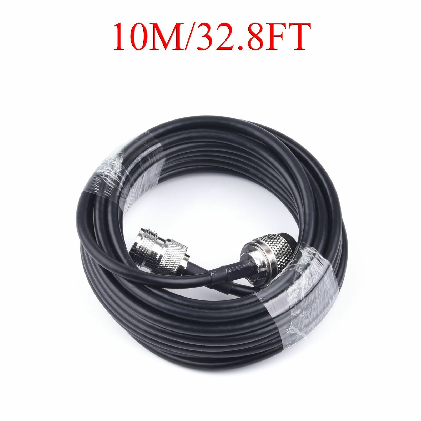 Удлинитель кабеля RF (coax)/RF (coax), 10 м, черный