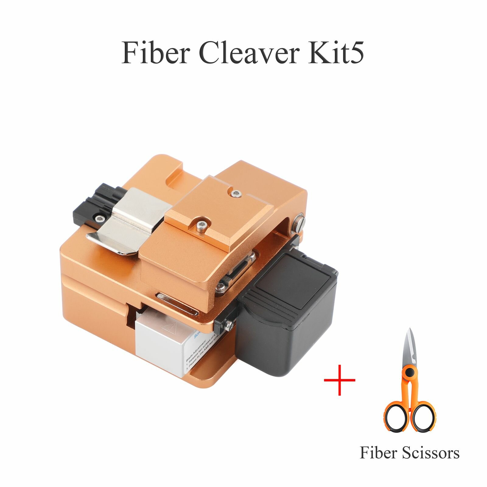 Высокоточный скалыватель волокон FTTH со сборщиком отходов для волокон 0,25/0,9/3,0 мм