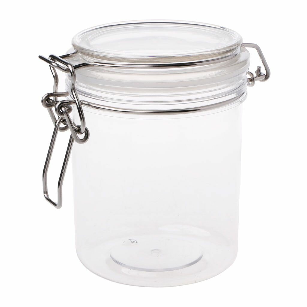 Коробка для сухого молока для хранения пищевых продуктов PETP Закрывается крышкой, герметично закрывающейся на замок. Кухня