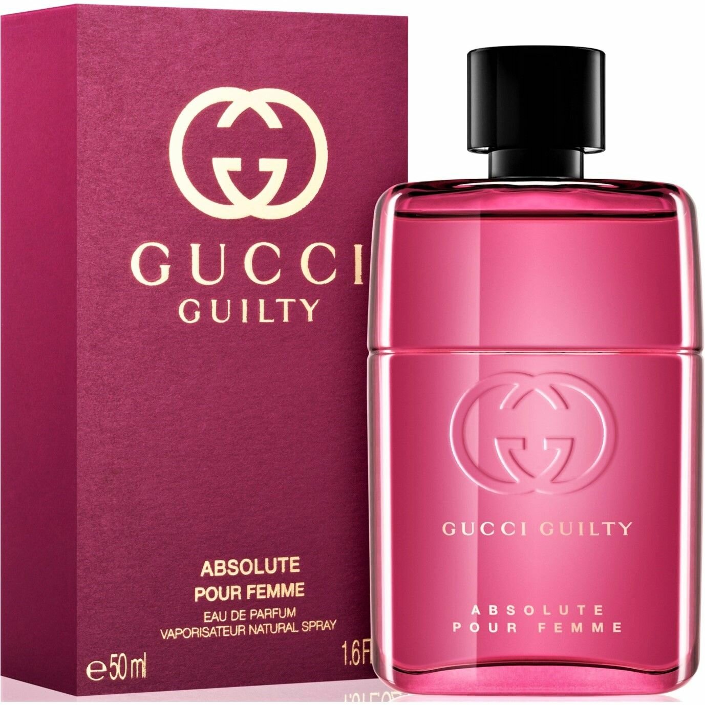 GUCCI GUILTY ABSOLUTE POUR FEMME Парфюмерная вода для женщин 50 мл