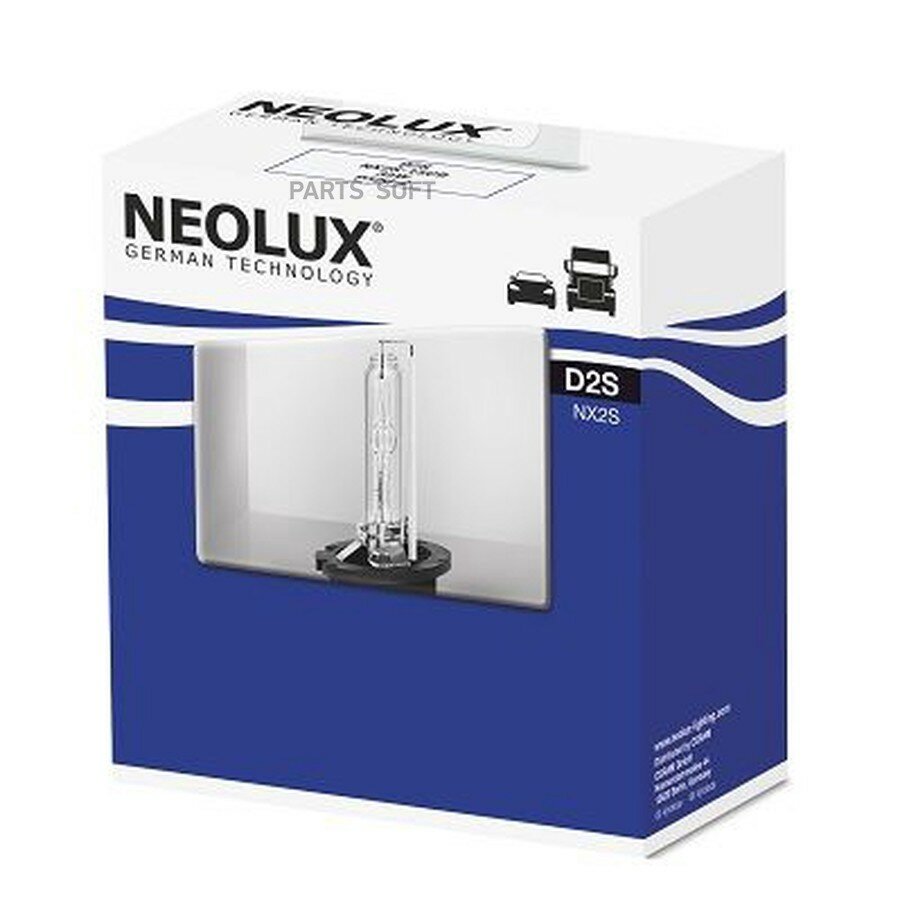 NX2S1SCB NEOLUX Лампа D2S 35W Xenon стандарт, 1шт, блистер NEOLUX от официального дистрибьютора, NEOLUX, артикул NX2S1SCB