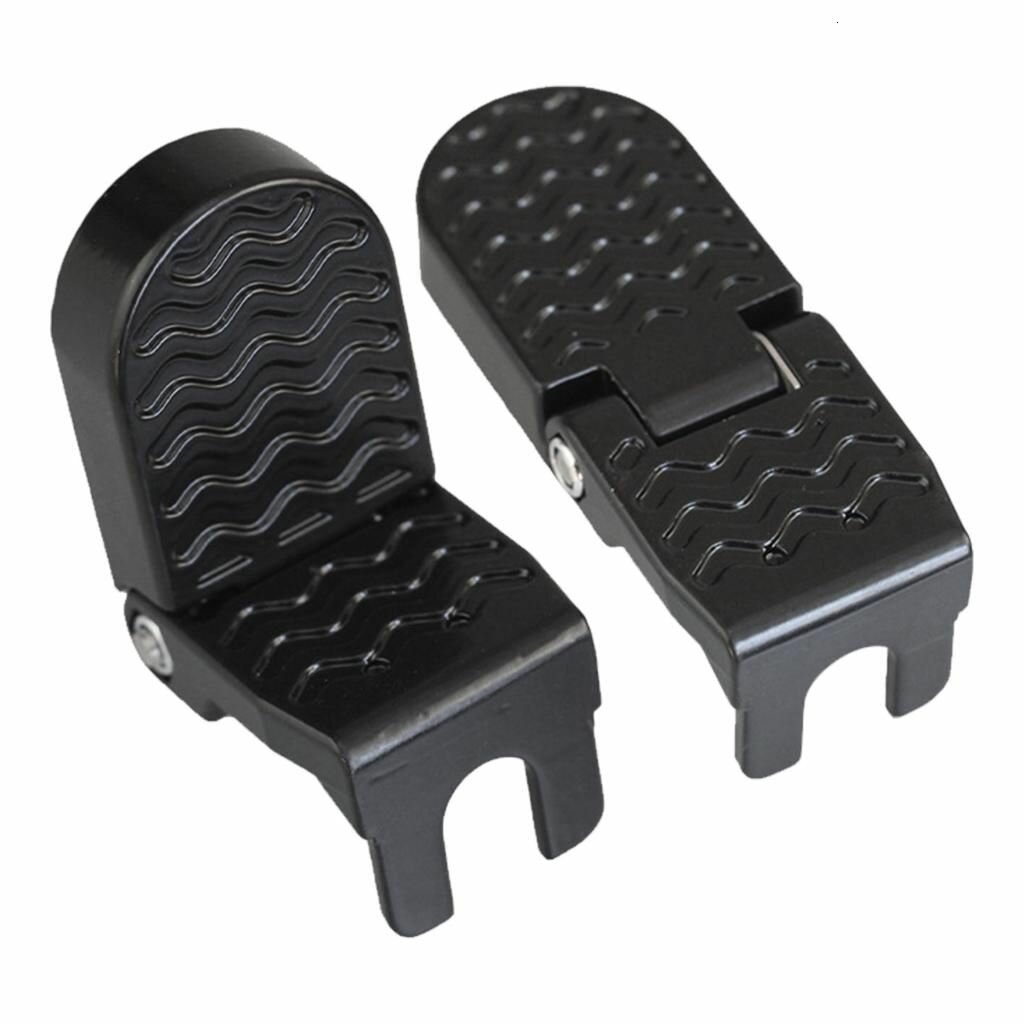 Антискользящая подножка для велосипеда, алюминиевый сплав, складная задняя педаль для электровелосипеда, - 15MM