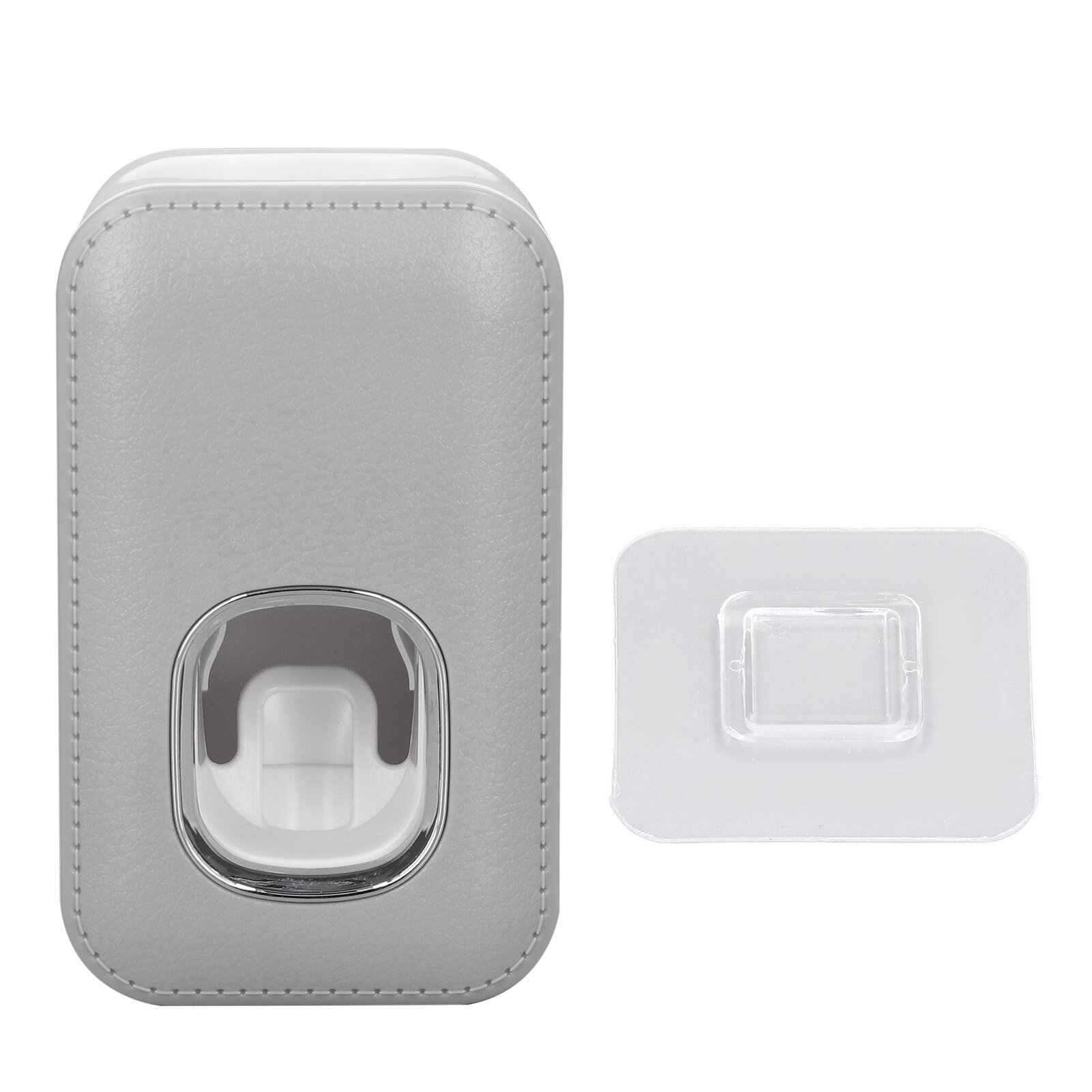 Диспенсер для зубной пасты, полностью автоматический, настенный, без помощи рук, простой в использовании, серый