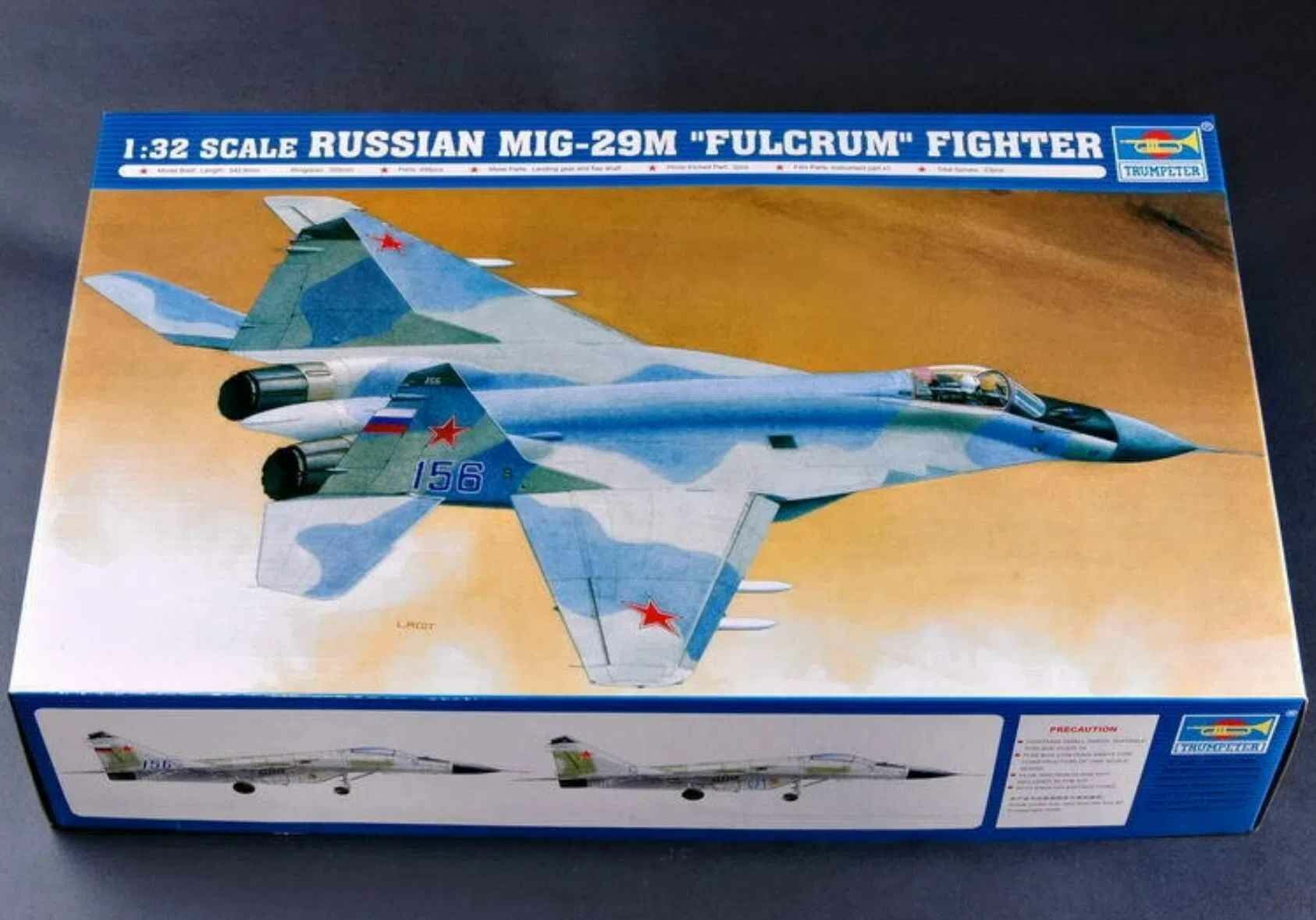 Trumpeter 1/32 02238 Российская МиГ-29М Fulcrum Истребители Сборка моделей