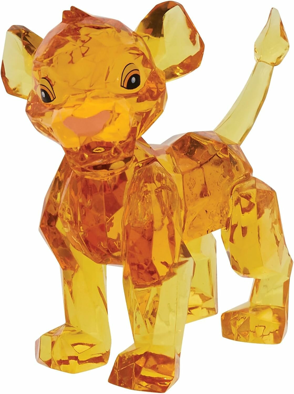 Коллекционная Фигурка Enesco Facets - Фигурка львенка Симбы, оранжевая 9,2 см - ND6009880