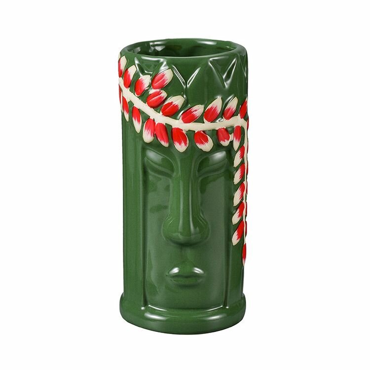 Стакан для коктейлей Тики керамика 350мл D66, H154мм зелен.