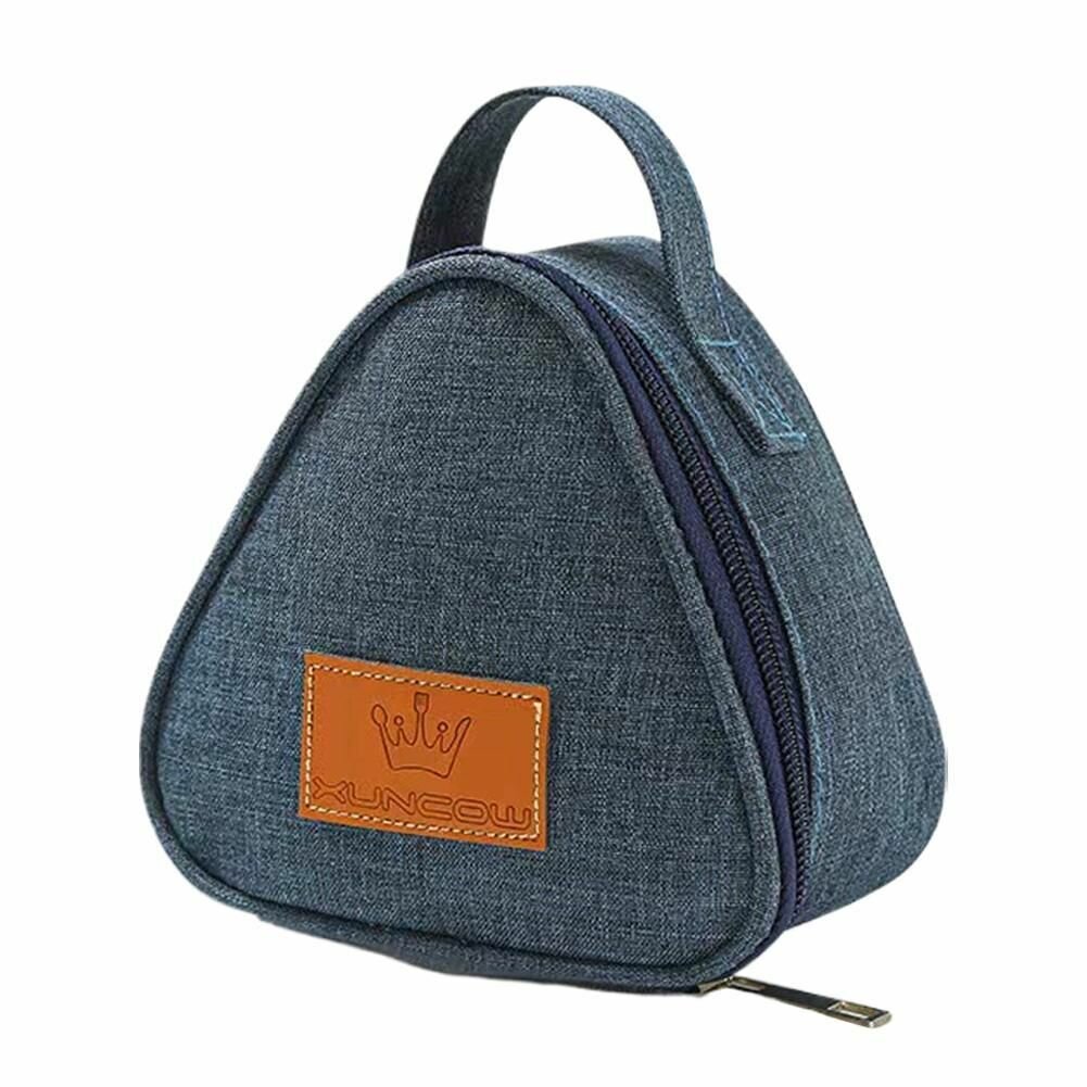 Треугольный термосумка для ланча, подходит для молока, сэндвичей и яиц.