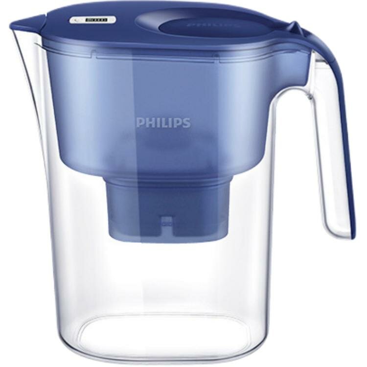 Фильтр для воды PHILIPS AWP2814IGT, синий, для очистки воды, легкая установка, совместимость с системами очистки